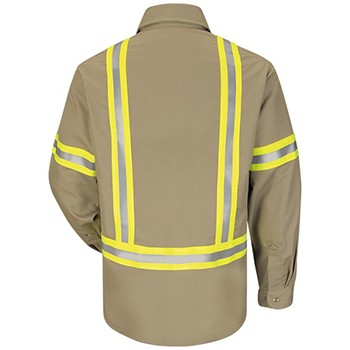 Cotton Nylon Flame Resistant Reflective Shirt